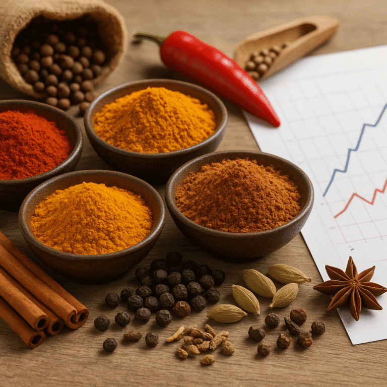 Global Spice Market Trends and Price Outlook - Agroglobalmarket.com